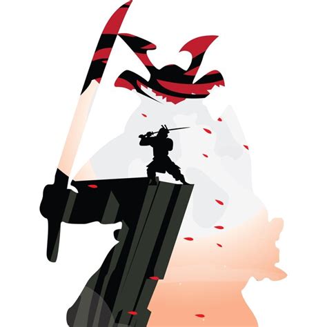 Premium Vector Samurai Illustration Vector