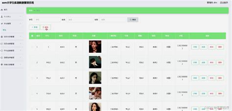 Nodejs毕业设计大学生体测数据管理系统express Csdn博客