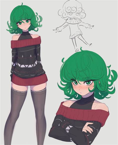 Tatsumaki One Punch Man Drawn By Danieldeves Danbooru