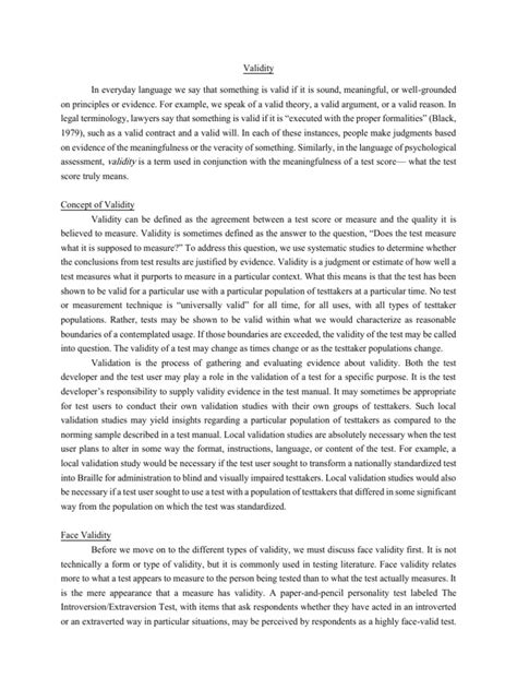 Lesson 51 Validity Pdf Validity Statistics Factor Analysis