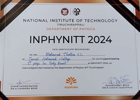 Mohamed Thalha S S On Linkedin I Am Happy To Share That I Have Obtained That I Have