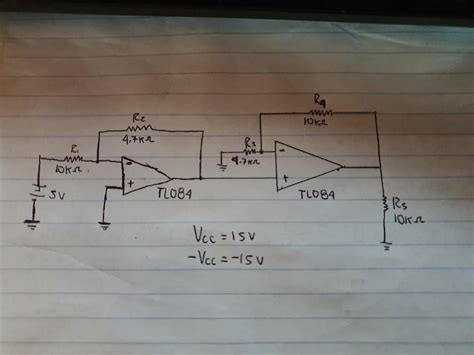 Solved Simulate The Above Circuit And Measure Output Voltage