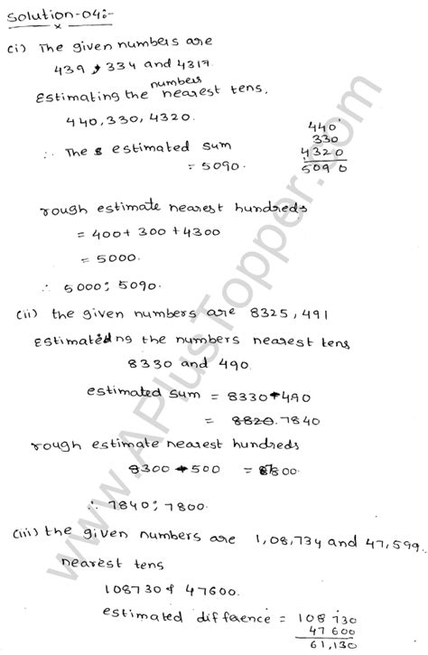 Knowing Our Numbers Class 6 Icse Ml Aggarwal Solutions A Plus Topper
