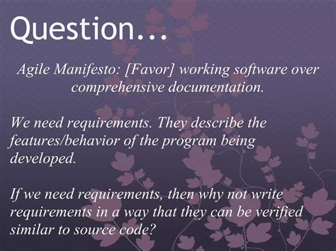 Bdd Agile Requirements Ppt