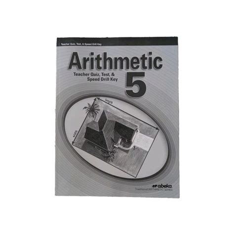 Abeka 5th Grade Math Arithmetic Teacher Key Ebay