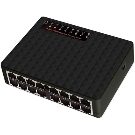 ★16 10 5 Port Desktop Ethernet Switch Fast Ethernet Network Switch Lan Hub Full Or Half Duplex