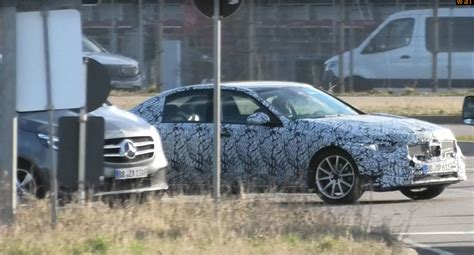 2022 Mercedes Benz C Class Spied In German Traffic Autoevolution