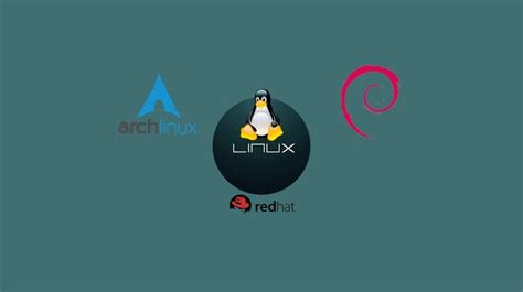 The Three Most Popular Linux Base Distros Arch Debian And Red Hat