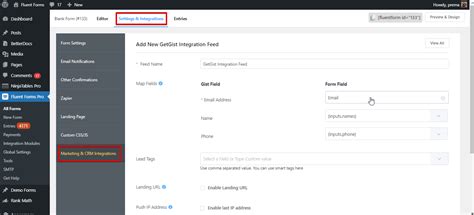 Boost Conversion With Getgist Integration In Wordpress Fluent Forms