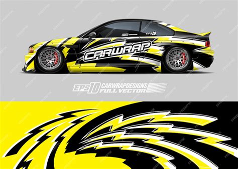 Premium Vector Car Wrap Decal Designs