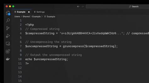 Basic Example Of Php Function Phar Cancompress