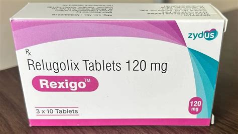 Relugolix Rexigo 120mg Tablet At ₹ 1900box Prostate Cancer Medicine