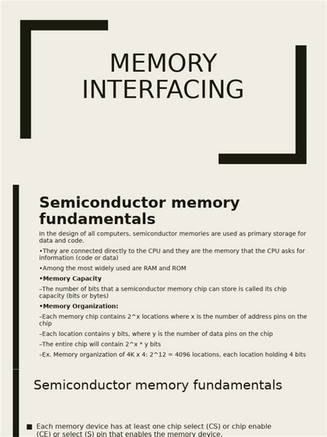 Chapter7 Memory Interfacing100853 Pdf