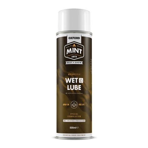 Oxford Mint Wet Weather Motorcycle Chain Lube Bdla Motorbikes