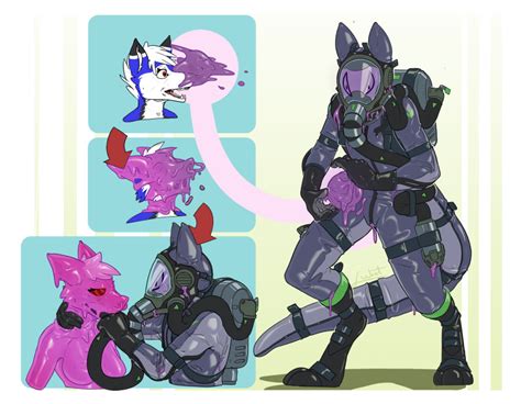 Rule 34 2022 Alpe Kojot Ambiguous Gender Anthro Biped Black Body Black Fur Blue Body Blue Fur