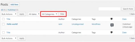 Filtering Posts By Taxonomies In The Dashboard Generatewp