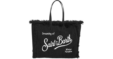 Mc2 Saint Barth Colette Tote Bag In Black Lyst Uk