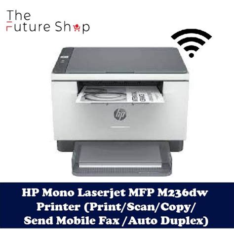 HP Mono LaserJet MFP M Dw YF A A Print Scan Copy Send Mobile Fax Auto Duplex Shopee