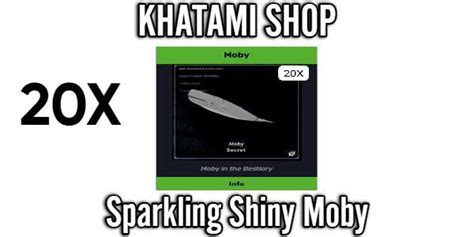 20x Sparkling Shiny Moby Fisch Cheapest