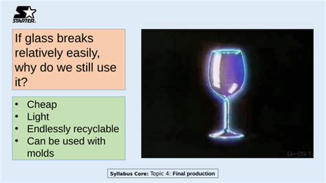 Glass Theory Teaching Resources