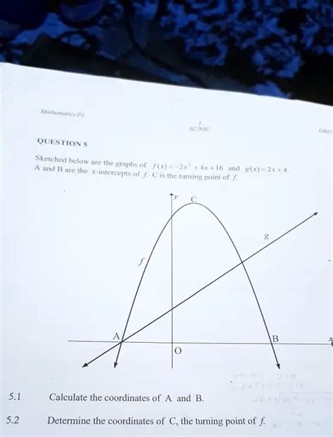 SOLVED QuistON Sketched Helow The Praphs Of J And B ATc The R Und Intercents Of X