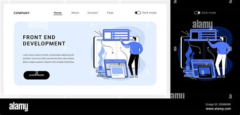 End User Development Stock Vector Images Alamy