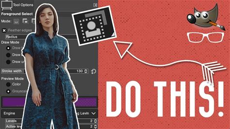 Gimp Foreground Select Tool Made Easy Youtube