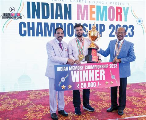 India Memory Championships 2023 The World Memory Championships