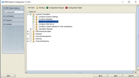 Configuring Oracle Epm 11 2 Blogs Perficient