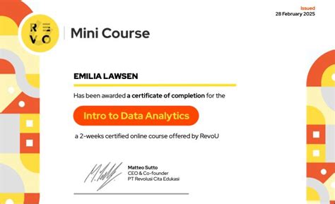 Dataanalytics Continuouslearning Upskilling Revou Growthmindset Emily L