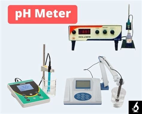 Ph Meter Principle Parts Types Procedure Calibration Application Examples Biology
