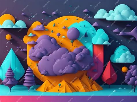 Premium Photo 3d Weather Forecast Visualization Generated By Ai