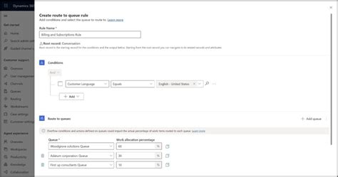 Use Percentage Based Routing To Load Balance Customer Service Requests Microsoft Dynamics 365 Blog