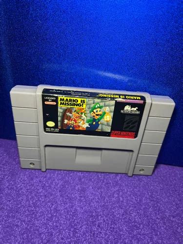 Mario Is Missing Super Nes
