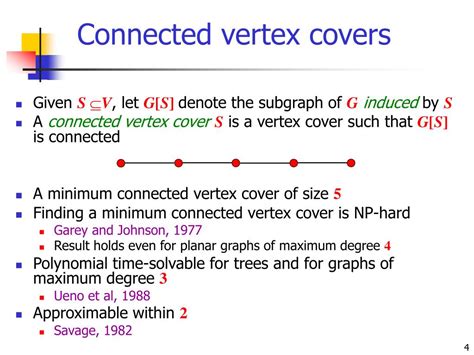 Ppt Vertex And Edge Covers With Clustering Properties Complexity And Algorithms Powerpoint