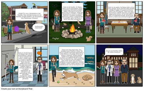 Mi Familia Comic Storyboard Por Sofialexopoulos