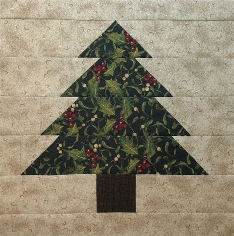 Neighborhood Quilt Club Tree Quilt Block Tutorial