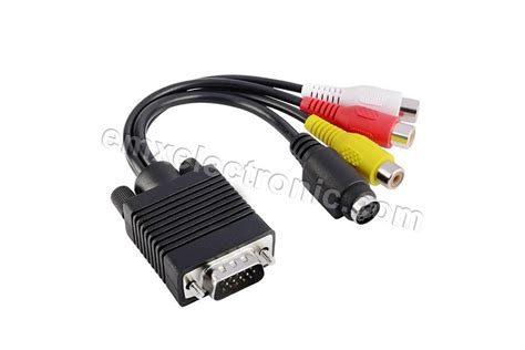 E362 VGA-S VIDEO+ RCA CABLE - EMX Electronic