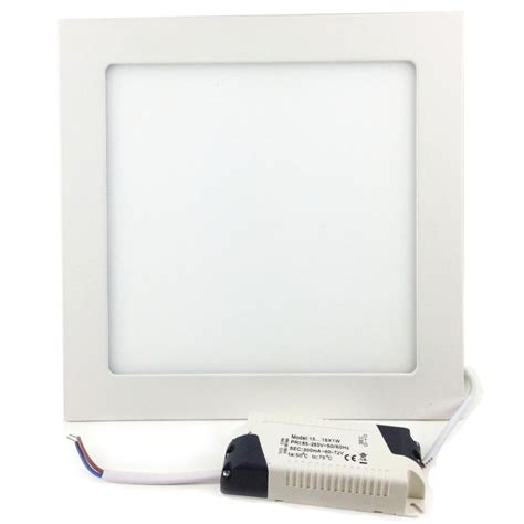 Led Panel 15 X 15 Cm 12w Neutral White Light