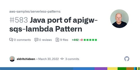 Java Port Of Apigw Sqs Lambda Pattern By Eldritchideen Pull Request