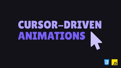 smoothly animate elements based on cursor position youtube