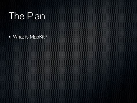 introduction to mapkit ppt