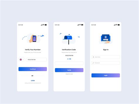 OTP Screens By Mahtaa On Dribbble