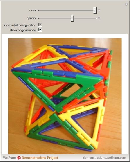 Infinitesimally Movable Polyhedron With 18 Faces Wolfram