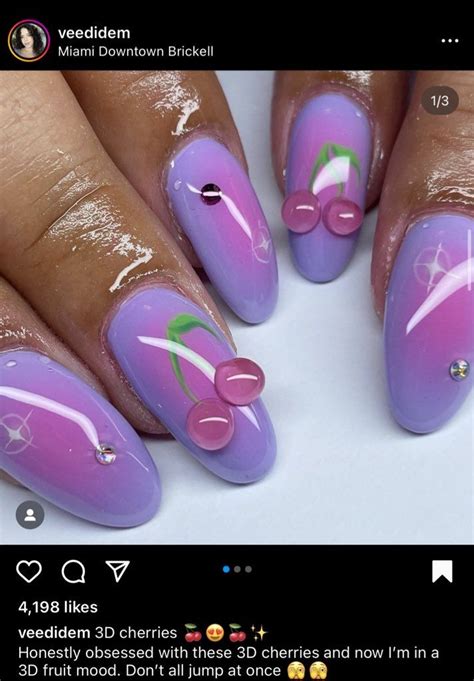 🍒 Nails Lime Nails Bling Nails Nails