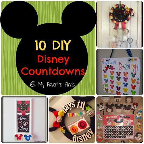 Steht Zum Verkauf Disney Diy Disney Countdown