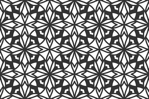 Premium Vector Seamless Abstract Geometric Shape Pattern