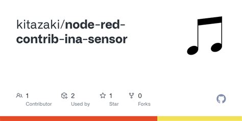 Github Kitazakinode Red Contrib Ina Sensor