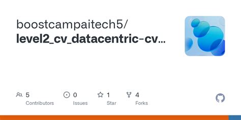 Github Boostcampaitech5level2cvdatacentric Cv 03
