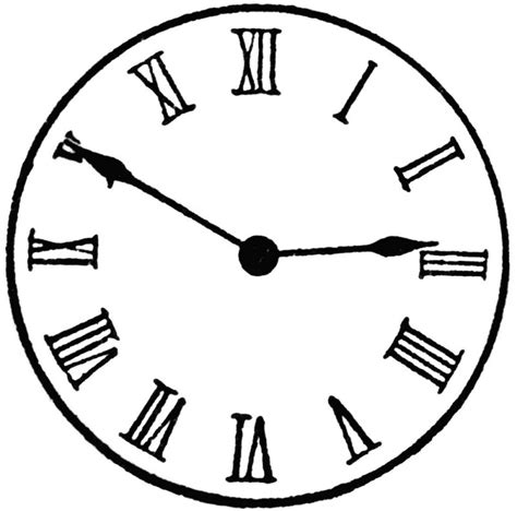 Simple Clock Drawing Free Download On ClipArtMag